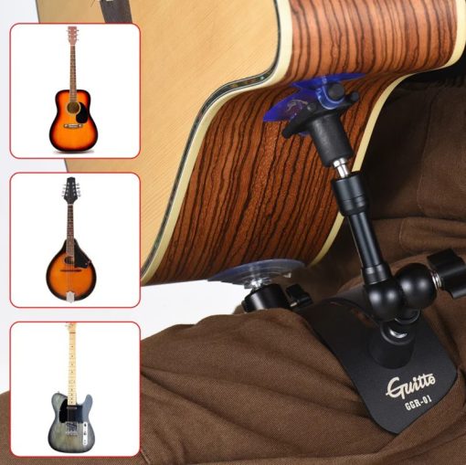 Support Guitare Ergo-Flex – Repose Ergonomique Réglable